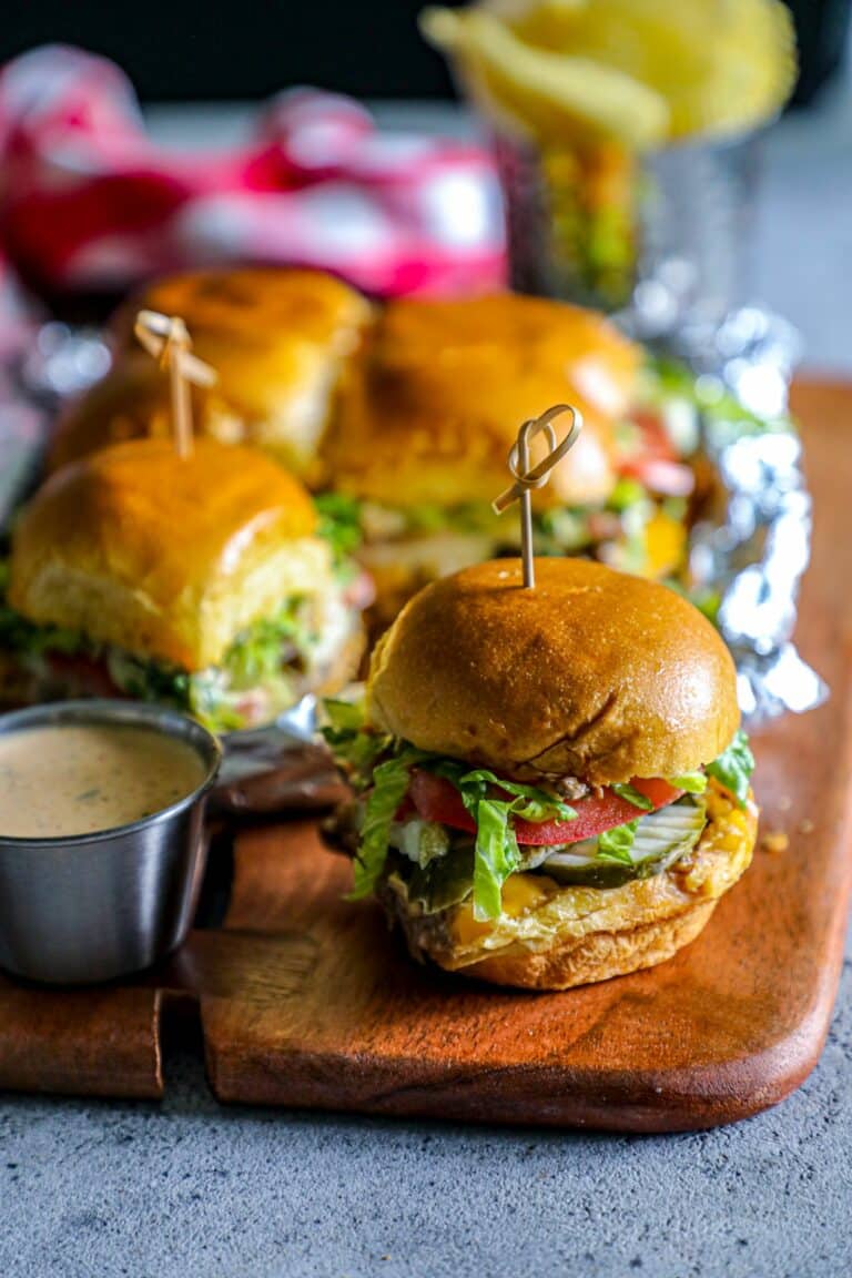 Animal Style Sliders Recipe - Bonappeteach