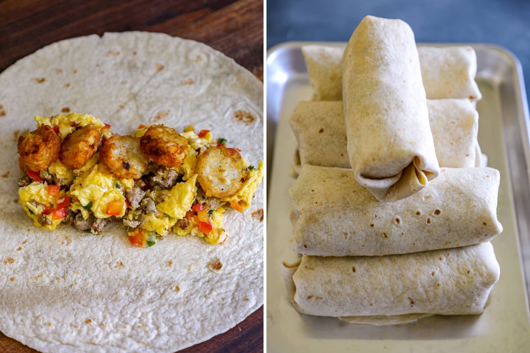 Homemade McDonald's Breakfast Burrito Recipe - Bonappeteach