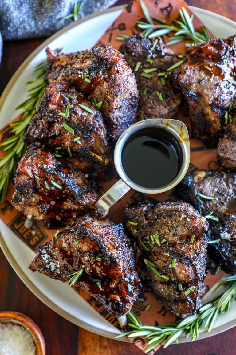 Red Wine Marinated Lamb Chops - Bonappeteach