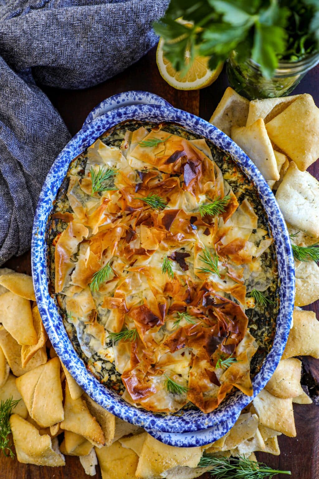 Spanakopita Dip Recipe - Bonappeteach
