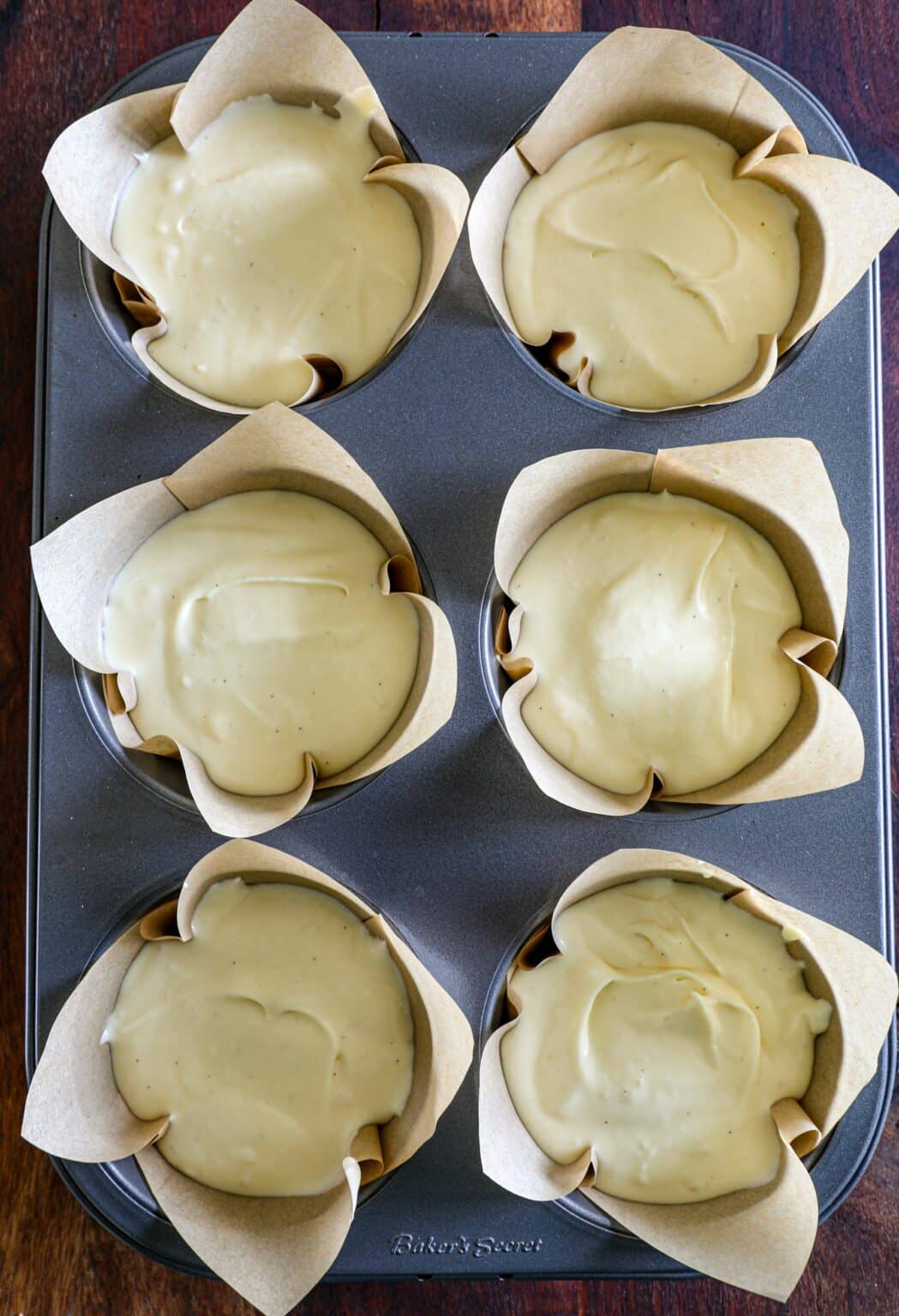 Mini Basque Cheesecake Recipe - Bonappeteach